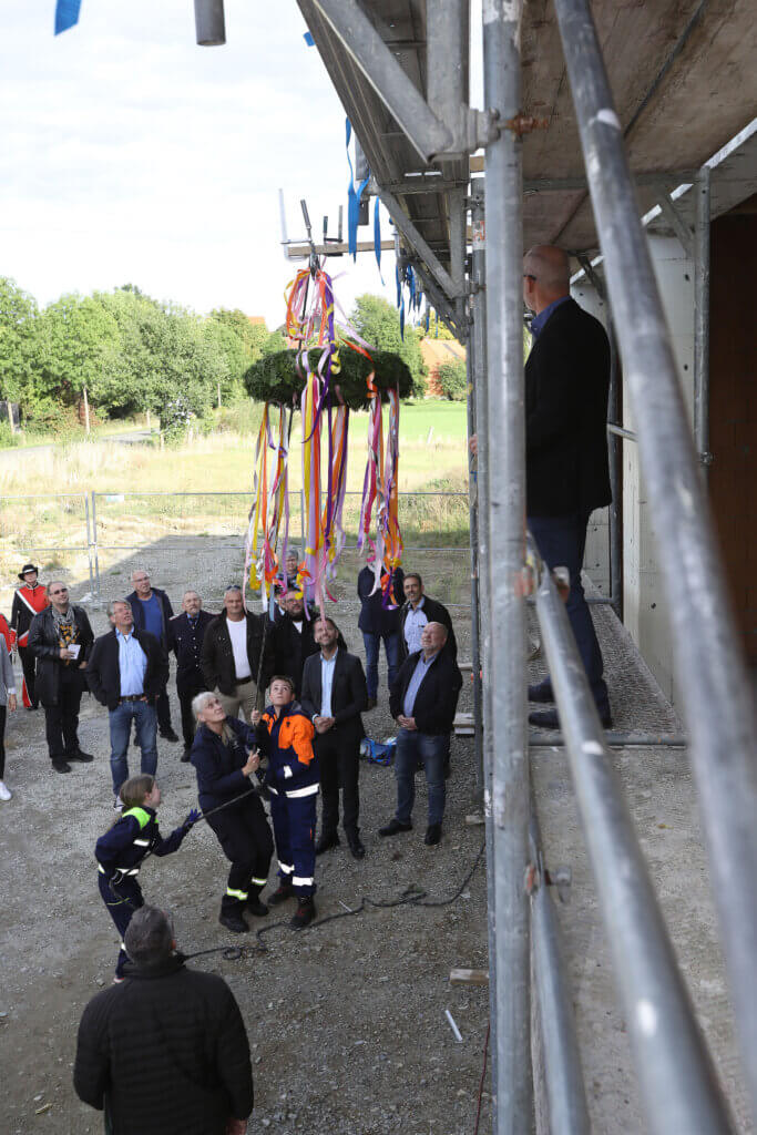 Richtfest für den Neubau Feuerwehr Hattorf – Entricon